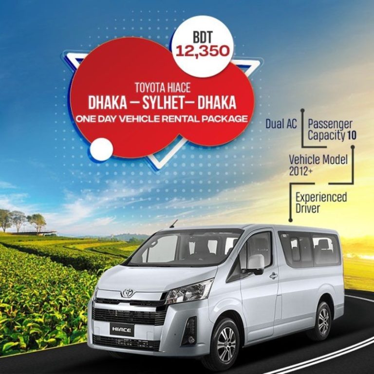 Toyota X-Noah Microbus Rent Dhaka - Convoy Service